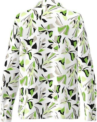 Frank Walder Klassische Bluse mit ausdrucksstarkem Print