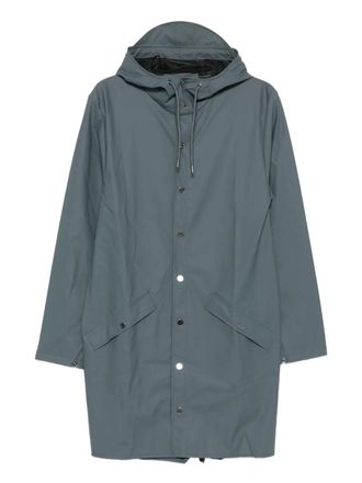 Rains imperm&eacute;able &agrave; boutons pression - Bleu