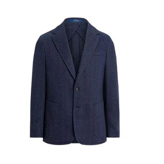 Polo Ralph Lauren Blazer mit Fischgratmuster - - Jackets - Herren - Blau - XL