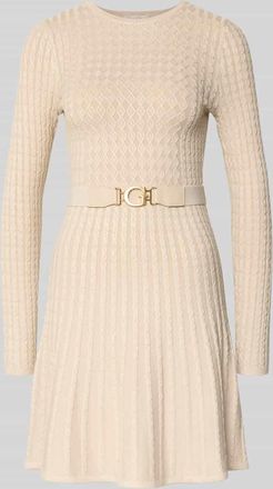 Guess Minikleid aus Viskose-Mix in Strick-Optik Modell Hana