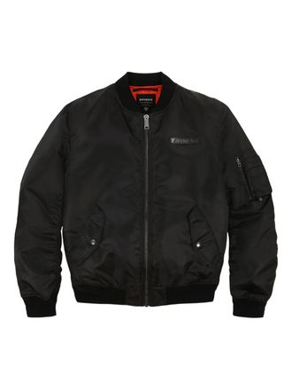 Avirex veste bomber &agrave; fermeture zipp&eacute;e - Noir