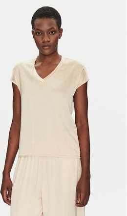 Vicolo Bluse TD0009 Beige Relaxed Fit