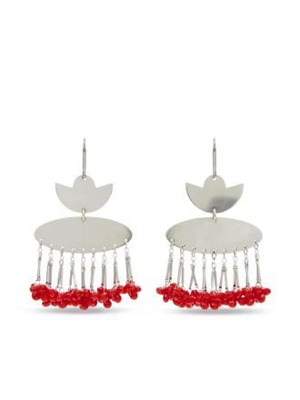 Isabel Marant boucles doreilles Nora en laiton - Argent