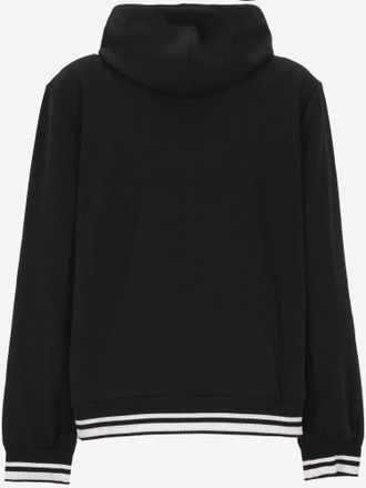 Gucci Mens Technical Jersey Sweatshirt Black Polyester Sweatshirts Sweater