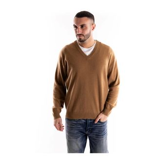 The Editor Herren, Strickwaren, Braun, LGröße