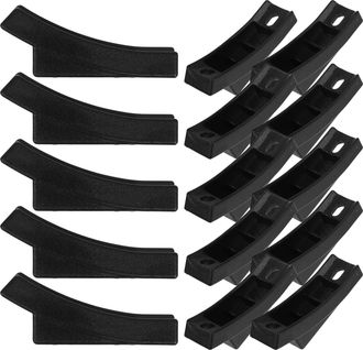 Hemobllo 20 rutschfeste Stuhlbeinschoner aus Kunststoff Kleine Bodenschutzkappen f&uuml;r M&ouml;belbeine Wiederverwendbare Stuhlgleiter Kompatibel f&uuml;r St&uuml;hle und Schlit