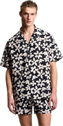 Emporio Armani Herrenhemd mit Blumenmuster