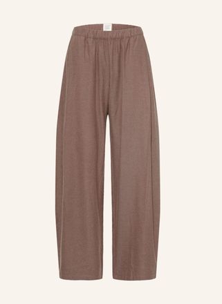 Schiesser Lounge-Hose Aus Flanell braun