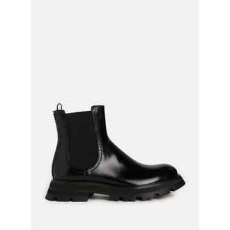 Alexander McQueen Bottines Wander en cuir