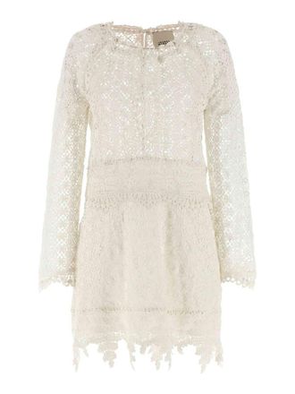 Isabel Marant Robe Au Genou - Blanc