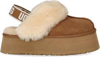 UGG PANTOUFLE FUNKETTE CHESTNUT UGG