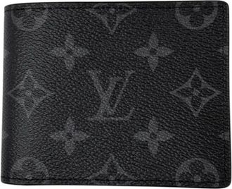 Louis Vuitton Portefeuille Pre-owned (bi-pli) - Homme - Pre-owned - Noir - Taille: ONE Size