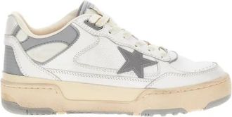 Golden Goose Low-Top Sneaker - Buffalo Leather Sneakers With Vintage Effect - Gr. 36 (EU) - in Wei&szlig; - f&uuml;r Damen