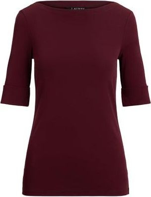 Lauren Ralph Lauren T-shirt en coton m&eacute;lang&eacute;