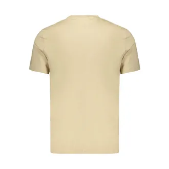 Calvin Klein Embroidered Logo T-Shirt - Beige
