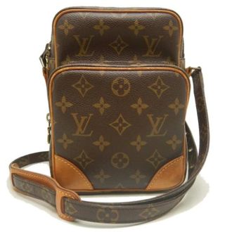 Louis Vuitton Sac bandouli&egrave;re vintage monogramme Pre-owned - Femme - Pre-owned - Brun - Taille: ONE Size