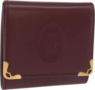 Cartier Porte-monnaie Pre-owned - Femme - Pre-owned - Rouge - Taille: ONE Size