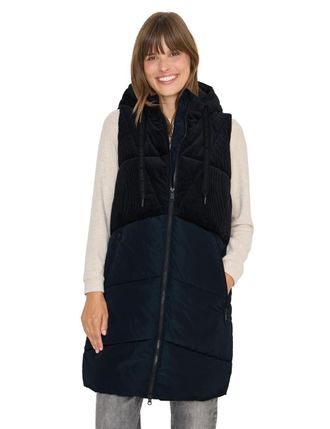 Cecil Damen Cordmix Puffer Weste