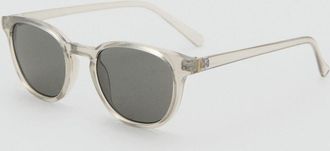 Mango Lunettes de soleil monture ronde gris - Homme - Taille unique - MANGO MAN