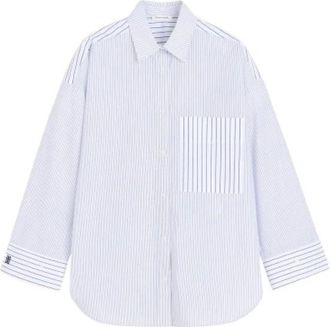 By Malene Birger Femme, Blouses et Chemises, Blanc, Taille: 36 FR Derris Shirt
