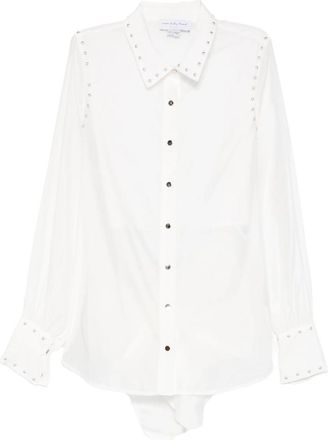 Never Fully Dressed Tie-back Shirt