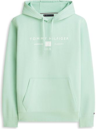 Tommy Hilfiger Hoodie aus Baumwolle mit Label-Frontprint in