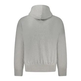 Calvin Klein Embroidered Logo Hoodie - Grey