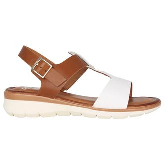 Ara Wei&szlig;e Mix Damensandale - - Shoes - Damen - Braun - 41 EU