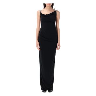 Coperni Washing Clip Gala Kleid - - Dresses - Damen - Schwarzk - S