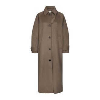 Neo Noir Keaton Wollmantel - - Coats - Damen - Braun - S