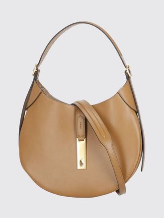 Polo Ralph Lauren Sac Port&eacute; &eacute;paule POLO RALPH LAUREN Femme couleur Beige