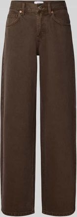 Topshop Wide Leg Jeans im 5-Pocket-Design