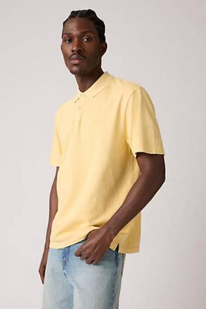 Levi's Polo Authentic - Homme - Jaune / Garment Dye Straw - 2XL