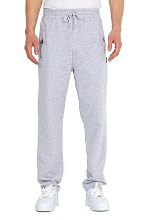 Comeor Pantalon de Jogging pour Homme avec Poches Zippées en Coton Pantalon Dentraînement de Sport