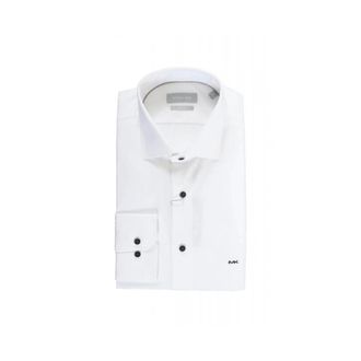 Michael Kors Homme, Chemises, Blanc, Taille: 4XL Chemise Stretch Coupe Slim Entretien Facile