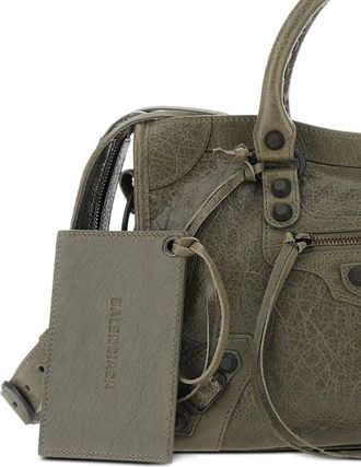 Balenciaga Le City Top Handle Bag - Army Green