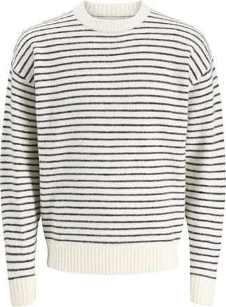 Jack & Jones Jjsoho Ollie Stripe Knit Crew Neck