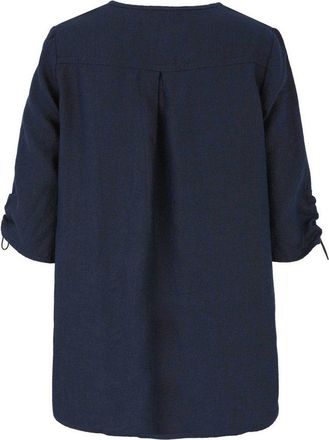 Doris Streich Klassische Bluse mit Raff&auml;rmeln