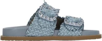 Coral Blue Femme, Chaussures, Bleu, Taille: 36 EU Intrecci 2 Fibbie