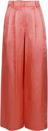 ottod'Ame Femme, Pantalons, Rose, Taille: 40 FR Allure Wide Pantalons
