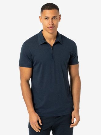 super.natural Poloshirt f&uuml;r Herren, Merino ZIP POLO casual, lightweight, atmungsaktiv