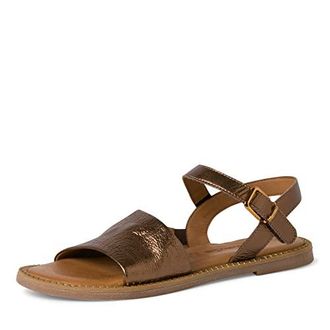 Tamaris Sandales plates pour femme 1-1-28120-28, Bronze., 37 EU