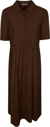 Herno Femme, Robes, Brun, Taille: 40 FR Abito Impacchettabile