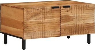 vidaXL Couchtisch 80x50x40 cm Massivholz Akazie Vidaxl