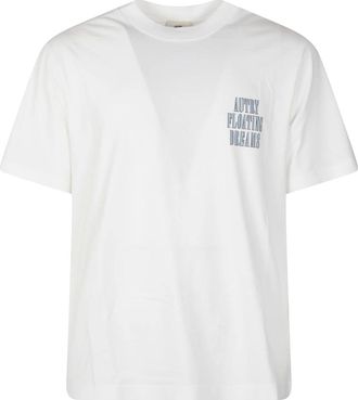 Autry Homme, Tops, Blanc, Taille: L Floating Dreams T-Shirt