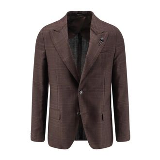 Lardini Sakko mit fallendem Revers - - Suits - Herren - Braun - XL