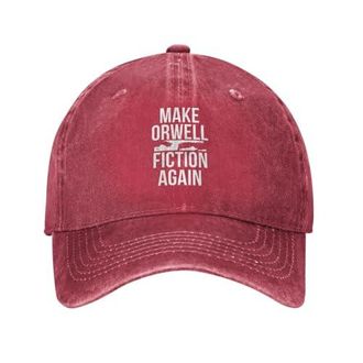 Generic Redonner &Agrave; Orwell Toute Sa Dimension Fictionnelle Homme Femme Snapback Cap Athl&eacute;tique Chapeau D&eacute;contract&eacute; Trucker Caps pour Running Toutes Les Saisons