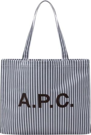 A.P.C. Diane Shopping Bag - - Bags - Damen - Blau - ONE SIZE