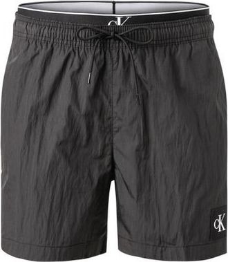 Calvin Klein Herren Badeshorts schwarz Mikrofaser unifarben