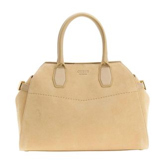 Guess Yulia Small Satchel - - Bags - Damen - Beige - ONE SIZE